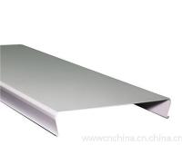 China 185x3000mm U Strip Aluminum Metal Ceiling Customizable Color Light Weight for sale