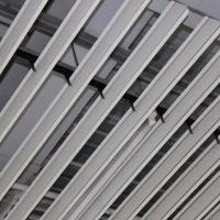 China 185x3000mm U Strip Aluminum Metal Ceiling Customizable Color Light Weight for sale