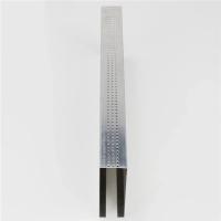 China 40x80mm Aluminum Metal Ceiling U Shape Acoustic Ceiling Baffle for sale