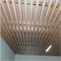 China Shopping Mall Aluminum U Baffle Ceiling 0.5mm Thickness Easy To Disassemble for sale