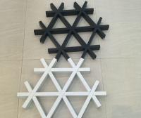 China Fireproof 100x100mm Aluminum Grid Ceiling 0.4mm Thickness for sale