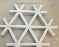 China Fireproof 100x100mm Aluminum Grid Ceiling 0.4mm Thickness for sale