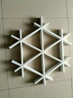 China Fireproof 100x100mm Aluminum Grid Ceiling 0.4mm Thickness for sale