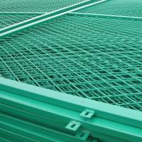 China Sound Absorption Metal Expanded Mesh Panels 0.5mm Thickness for sale
