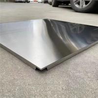China 600x600mm Stainless Steel Ceiling Panel Hairline Concealed Clip In Ceiling Tile for sale