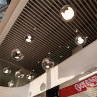 China 30X150mm Aluminum Metal Ceiling Metalworks Acoustic Box Baffle Ceiling for sale