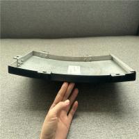China Black Color Hairline Finish Aluminum Column Cladding Panel 2.85mm Thickness for sale