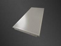 China 300x1200mm Clip In Aluminum Metal Ceiling For Convention Center for sale