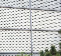 China 1600x6000mm Aluminum Perforated Panel For Metro Station Acid Resistant for sale