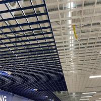 China 600x1200mm Aluminum T Grid Open Cell Ceiling With T15 Structure for sale