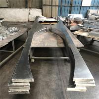 China 2mm Thickness Aluminum Baffle Wave Ceiling  For Office Building for sale