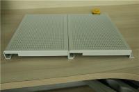 China 1500*4000mm Hook On veneer Aluminum Metal Ceiling For Metro Station for sale