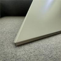 China Perforated Acoustic Triangular Aluminum Lay In Ceiling Panel 1000x1000x1000MM for sale