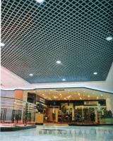 China Waterproof Sound Absorption Aluminum Grid Ceiling For Metro Station for sale
