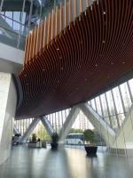 China Fire Resistant Aluminum Box Baffle Ceiling For Exterior Wall Decoration for sale