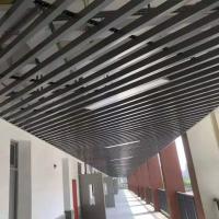 China Fire Resistant Aluminum Box Baffle Ceiling For Exterior Wall Decoration for sale