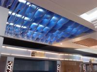 China Customizable Aluminum Corrugated Panel For Convention Center for sale