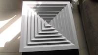 China 300x300mm Aluminum Air Diffuser Fireproof Waterproof Light Weight for sale