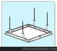 China 30mm Height Sound Absorption Aluminum Access Panel For Metro Station for sale