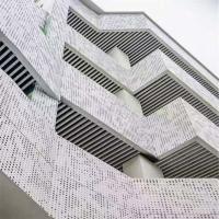 China 2.0mm Thickness Exterior Aluminum Panels Facade Perforated Metal Cladding Panels for sale