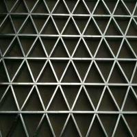 China Sound Absorption Fireproof Aluminum Grid Ceiling For Walkways Trestles for sale