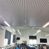 China 135mm Aluminum U Strip Ceiling PVDF Coating Sound Absorption for sale