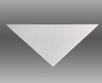 China Aluminum Triangular Clip-In Ceiling For Convention Center Wall Decoration for sale