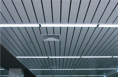 China 85mm Aluminum Metal Ceiling For Swimming Pool Aluminum U Strip Ceiling Panel for sale