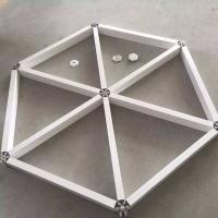 China Outlet Extruded Grille Triangle Shaped Ceiling Design  Light Weight for sale