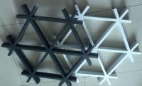 China Outlet Extruded Grille Triangle Shaped Ceiling Design  Light Weight for sale