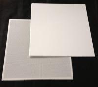 China Outlet Ceiling of Fireproof Perforated Lay In Acoustical Ceiling Tile 15mm Mineral Fiber for sale