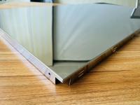 China Hot Sale Decorative 600x600 Stainless Steel Ceiling Panel Concealed Mirror Ceiling Tile for sale