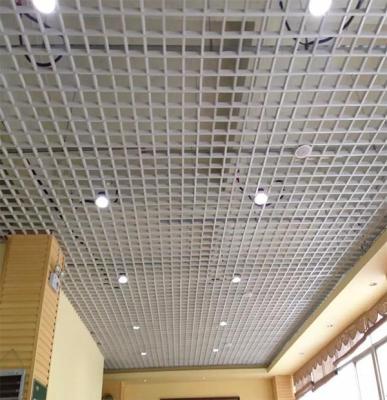 China 250mm Simple Installation Grid Aluminum Ceiling Tiles for sale