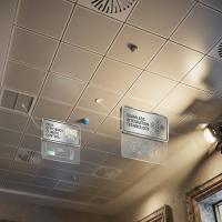 China Acoustic Fire-Rated Tubular Baffle Aluminum Ceiling Panel for Luxury Commercial Interiors PVDF Coated 0.8mm for sale