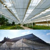 China XXL Rectangular Hydroponics Greenhouse With Glass Walls for sale