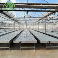 China 1.2mm Greenhouse Benches Rolling Tables Customized Size for sale