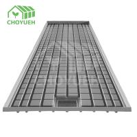 China 1.2mm Greenhouse Benches Rolling Tables Customized Size for sale
