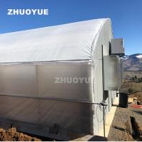 China Fully Automated Blackout Curtain Polycarbonate Sheet Greenhouse Light Dep Solutions for sale