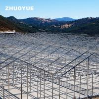 China Pc Sheet Covering High Tunnel Light Dep Hoop House Stable Structure Easily Assembled for sale