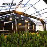 China Various Sizes Light Deprivation Greenhouse with Automatic Shading System for sale