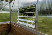 China Customized Polycarbonate Sheet Greenhouse With Light Dep Wet Curtain for sale