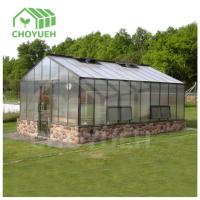 China White Polycarbonate Sheet Greenhouse Fire Resistant Easy Install for Eco Friendly Gardening for sale