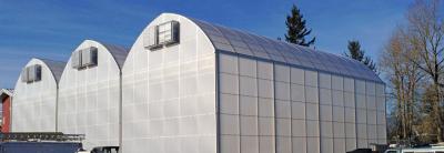 China Medicinal Plants Light Deprivation Greenhouse Auto Blackout Greenhouse Span Width 9.6m for sale