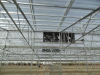 China Multi Span Plastic Film Greenhouse 10X30m With Zinc Coating Frame for sale