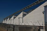 China PO/PEP/HDPE Plastic Film Sawtooth Plastic Tunnel Greenhouse for sale