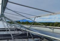 China Tropical Area Vegetable Plastic Film Greenhouse For Hydroponic Growing for sale