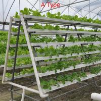 China Hydroponic System Indoor Garden Tower With LED / Fluorescent / HID Lighting for sale
