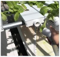 China Intelligent Vertical Hydroponic System Aeroponic Tower Zip Channel for sale