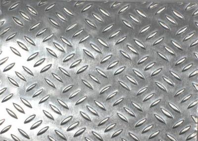 China 4X8Ft Diamond Aluminum Embossed Sheets 1001 6061 Checkered for sale