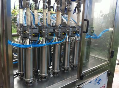 China 2L Automatic Viscous Filling Machine 200ml Honey Jar Filling Machine for sale